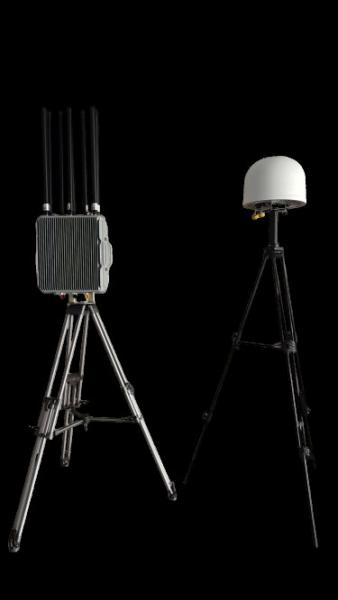 DR200-AB Vaste drone-detectie- en verstoringsapparatuur met volledige frequentiebandscanning 70MHz-6GHz