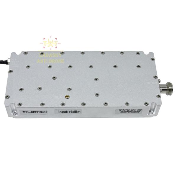 700-6000MHz 80W Wideband GaN Anti-Module RF Module Power Amplifier