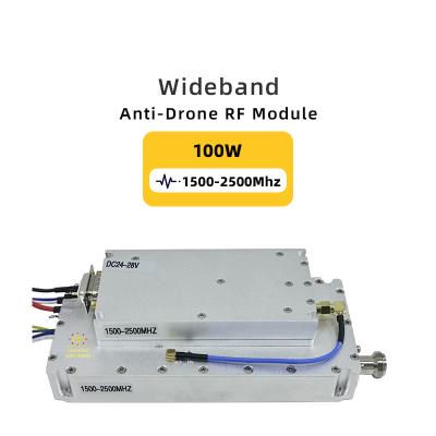China LDSK-TZ-KGAN-100w VCO Anti Drone 100W 1500-2500MHz Signal Generator GAN Module for DJI RF Power Amplifier Drone Defense for sale