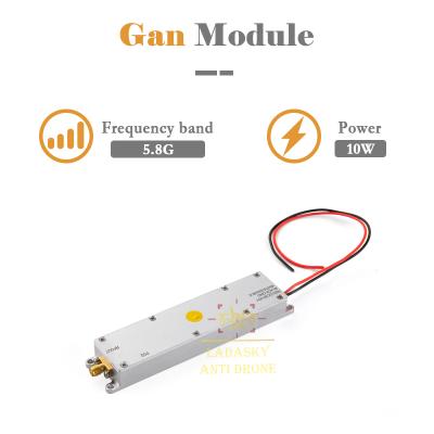 5.8G GaN パワーアンプモジュール 10W カスタム周波数アンチドローン