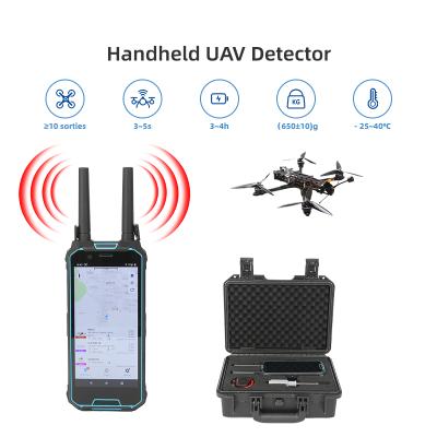 China Portable UAV Detection Device with 6-inch Touch Screen 3-4 Hours Operation and Real-Time Detection for 1-2km Range for sale