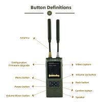 Quality Handheld Drone Detector with 100MHz-8000MHz Ultra-Wideband Coverage, Real-Time for sale