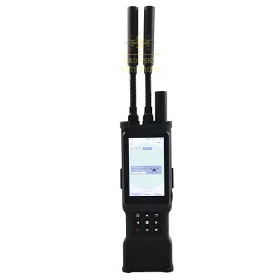 China 70MHz-6000MHz Handheld Drone Detector High-Precision GPS Mapping Real-Time Direction Finding for FPV Drones Unknown Targets up to 2km for sale