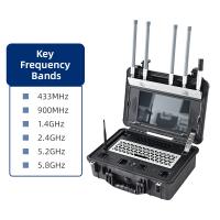 Quality High-Precision Handheld Drone Detector 100-6000MHz Spectrum Analyzer 5km Range for sale