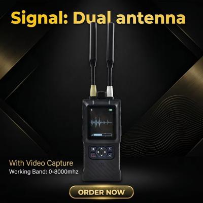 China 0-8000mhz Handheld Drone Detector Portable Device For Detecting Unauthorized Drones Enhancing Security Drone Detection For Anti Drone System for sale