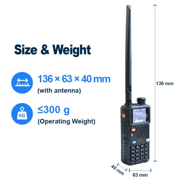 Quality Lightweight 300-6200MHz 1.5KM Handheld UAV Detector LDKW06 | Portable Sensing Equipment for sale
