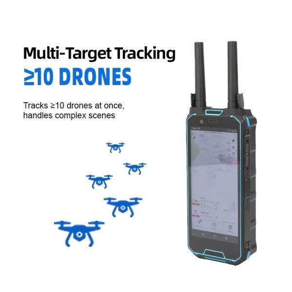 Quality Portable UAV Signal Detector with RID Broadcast Decoding Function, Real-Time FPV for sale