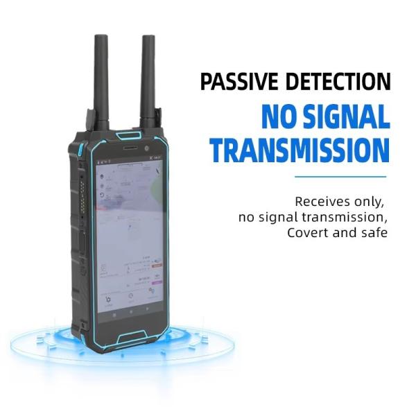 Quality Portable UAV Signal Detector with RID Broadcast Decoding Function, Real-Time FPV for sale