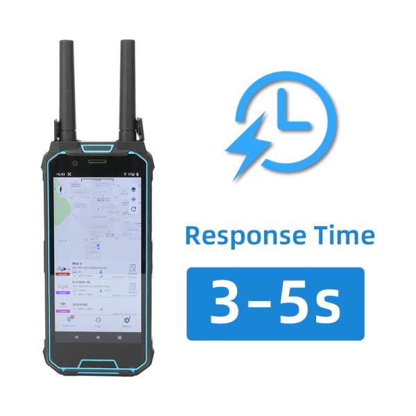 Quality 1-3km Handheld Counter-UAS Detector | 100MHz-6GHz Full-Band Spectrum Analyzer with FPV Video Decoding, Real-Time RID Interception & Pilot Geolocation for Mobile Security Operations for sale