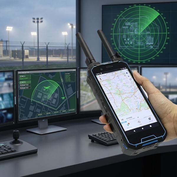 Quality Handheld drone detection for anti drone system 100-6GHZ anti drone security wearable using detect drones uav fpv drone detector for sale