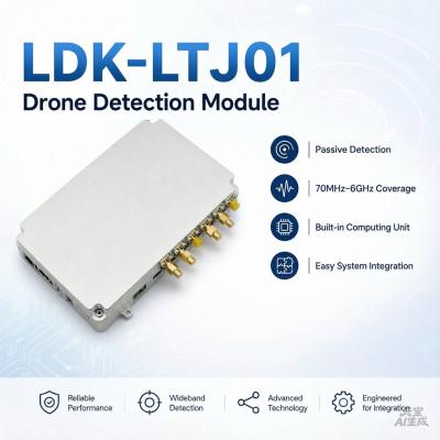 China 70-6000MHz High Precision Drone Detection Module: Integrated Computing Unit For Identifying DJI And Autel Electronic Fingerprints for Anti-Drone Systems for sale