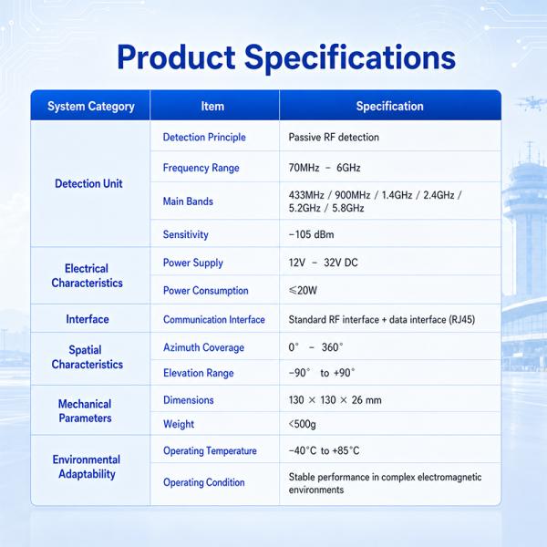 Quality 100MHz-6000MHz Security Detection & Analysis Module Passive Detection Integrated for sale