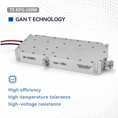 China 100W RF Power Amplifier 300-2500Mhz//1500-6000M/6000-8000Mhz Gan Anti Drone Module PA Wireless Signal Module Against Uav Fpv Dji Autel Protection Security for sale