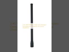 2.4G 100W 8dBi N-J à haut gain de fibre de verre antenne omnidirectionnelle anti drone 25x600mm