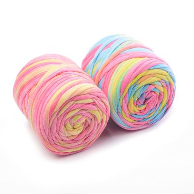 China T Shirt Crochet Chenille Arm Knitting Yarn Viscose Knitting Wool Yarn for sale