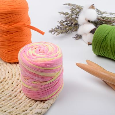 China T Shirt Crochet Chenille Arm Knitting Yarn Viscose Knitting Wool Yarn for sale