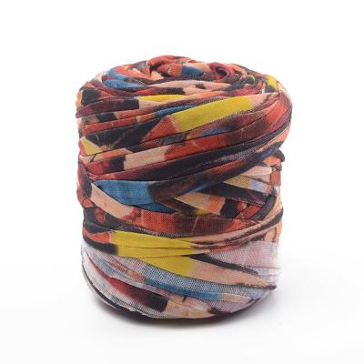 China T Shirt Crochet Chenille Arm Knitting Yarn Viscose Knitting Wool Yarn for sale
