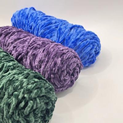 Cina Varie dimensioni & forme Fuzzy Chenille Yarn per tessere in vendita