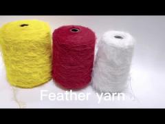 Het breien van Lang Haar Ping Pong Yarn Weaving Fur Fabric