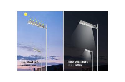 Cina iluminazione pubblica solare del sensore di 200W 250W, lampioni solari all'aperto anticorrosivi in vendita