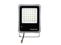 China Waterproof Solar 100W LED Flood Light With Solar Panel Durable Multipurpose for sale