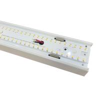 China CCT Turnable Waterproof LED Batten Light Strip 4FT Linkable Durable for sale