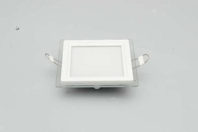 China Recessed Ceiling Glass Cob Round Square Glass 9w Panel Down Light for sale