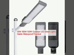 50W 100W 150W Lampioni stradali a LED per esterni Stabile Impermeabile Pratico