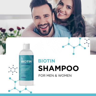 Cina Condizionatore di capelli asciutti della biotina e del collagene dell'etichetta privata per perdita di capelli di ricrescita in vendita