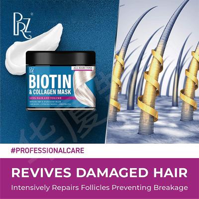 Cina Maschera naturale dei capelli del collagene e della biotina 300ml per capelli nocivi asciutti in vendita