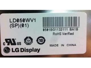 Cina LD050WV1-SP01 5,0 pollici 480 ((RGB) × 800 500 cd/m2 Display LG TFT in vendita