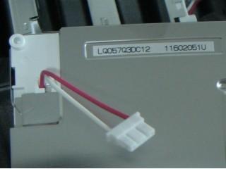 China 320×240 5.7" LQ057Q3DC12 70PPI Viewing angle65/65/65/40 TFT LCD Display for sale