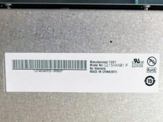 중국 21.5 인치 102PPI 400cd/m2 TFT LCD 패널 G215HAN01.0 89/89/89/89 (형) 판매용