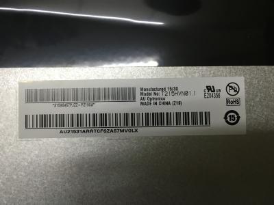 China T215HVN01.1 21,5 inch 250 cd/m2 A-Si TFT LCD voor desktopmonitor 89/89/89/89 Te koop