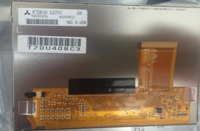 중국 AA050ME01--T1 미츠비시 5INCH 800×480 RGB 350CD/M2 WLED TTL 저장 임시. 다음 -30 ~ 80 'Ｃ  산업적 LCD 디스플레이 판매용