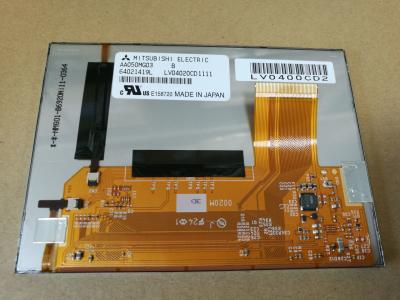 China AA050MG03--Temperatura de funcionamento do T1 Mitsubishi 5INCH 800×480 RGB 700CD/M2 WLED TTL: -20 ~ EXPOSIÇÃO INDUSTRIAL do LCD de 70 °C à venda
