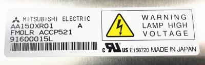 Cina Temperatura di funzionamento di AA150XR01 Mitsubishi 15INCH 1024×768 RGB 1500CD/M2 CCFL LVDS: -20 ~ un'ESPOSIZIONE LCD INDUSTRIALE di 70 °C in vendita