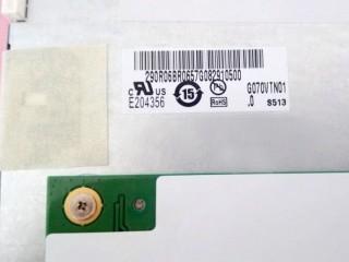 Cina G070VTN01.0   AUO 7,0   POLLICE 3S7P WLED, 30K ore, nessun inverso del driver L/R, 6/8 di bit, metallina in vendita