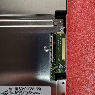 中国 10.4INCH 800CD/M2 LCM 800×600 800×600RGB WLED LVDSの貯蔵の臨時雇用者前のNL8060BC26-35F。:-30 | 80の°C産業LCDの表示 販売のため