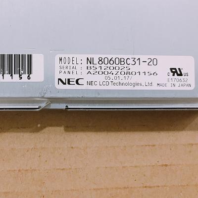 Cina NL8060BC31-20 NON PIÙ TARDI degli impiegati di funzionamento di 12.1INCH 250CD/M2 LCM 800×600 800×600RGB CCFL TTL.: 0 ~ un'ESPOSIZIONE LCD INDUSTRIALE di 55 °C in vendita