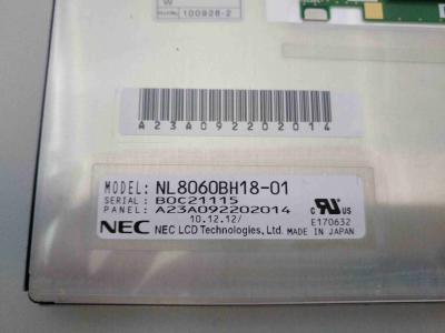 Cina CCFL LVDS NON PIÙ TARDI dell'esposizione 400CD/M2 NL8060BH18-01 del NEC TFT di 7.2in in vendita