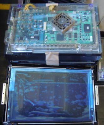 중국 TX31D38VM2BAA 히다찌 12.3 인치 1280년 1000 cd/m2 저장 온도 : -40 ~ 90 'Ｃ 산업적 LCD 디스플레이 판매용