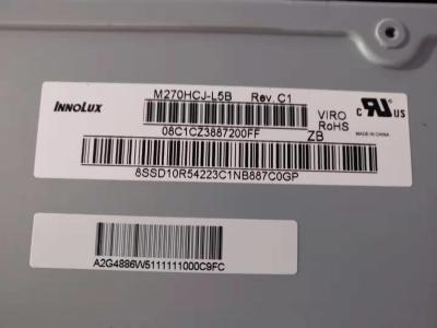 Cina M270HCJ-L5B ESPOSIZIONE LCD di INDUSTRIALE del ² di ×1080 250 cd/m di Innolux 27,0