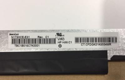 Cina N173HCE-E31 Innolux 17,3» 1920 (RGB) ESPOSIZIONI LCD di INDUSTRIALE del ² di ×1080 300 cd/m in vendita