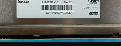 Cina R190EFE-L51 Innolux 19,0» 1280 (RGB) ESPOSIZIONI LCD di INDUSTRIALE del ² di ×1024 1400 cd/m in vendita