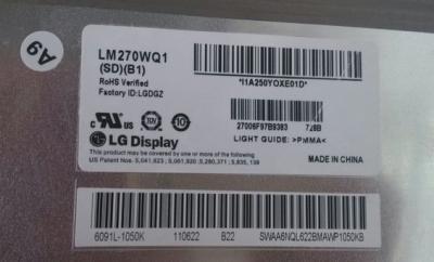 Cina Cd/m di LM270WQ1-SDB1 LG Display 27,0