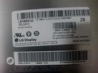 China LM300WQ5-SLA2 LG Display 30.0" 2560(RGB)×1600 370 cd/m² INDUSTRIAL LCD DISPLAY for sale