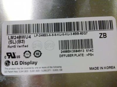 China LM240WU4-SLB3 LG Display 24,0“ 1920 (RGB) ×1200 400 de INDUSTRIËLE LCD VERTONING van cd/m ² Te koop
