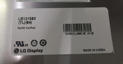 Cina LB121S03-TL02 LG Display 12,1» 800 (RGB) ESPOSIZIONE LCD di INDUSTRIALE del ² di ×600 400 cd/m in vendita