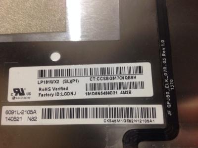 中国 360cd/m2 149PPIの正方形Tftは10.1の」1280×800 LP101WX2-SLA1を表示する 販売のため